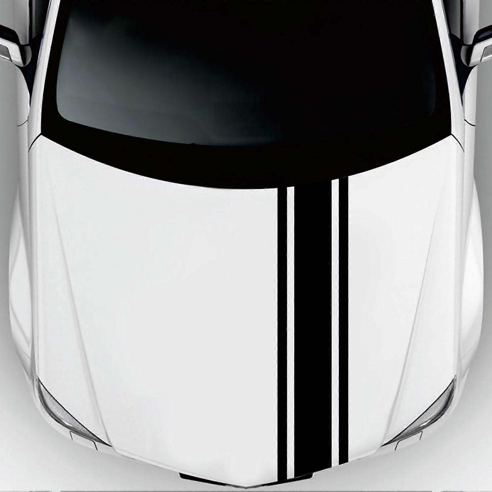 Racing Stripes Sticker Car Hood Roof Trunk Vinyl Decal Sticker ...