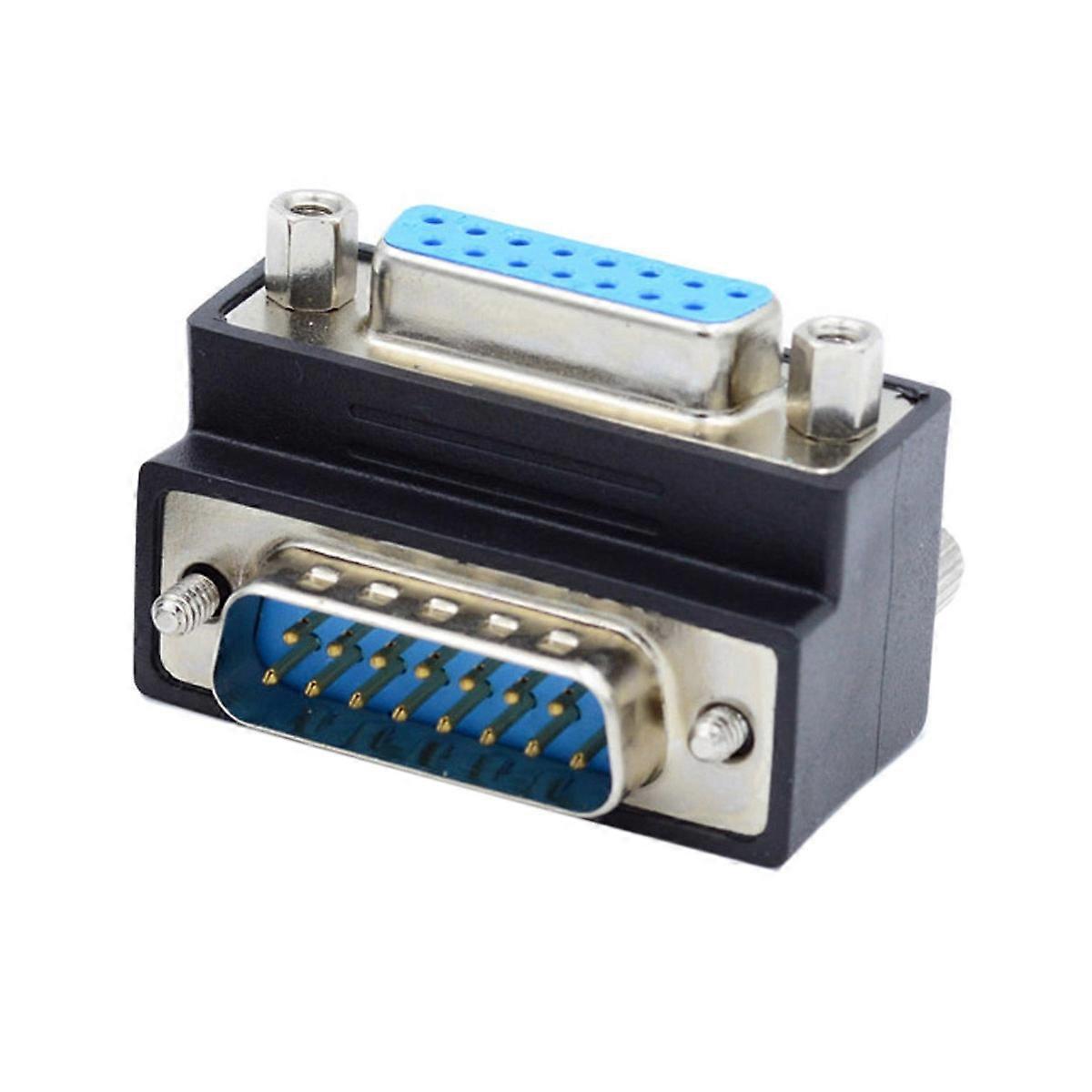 DB-003-DN DB-15PIN Down 90-Degree Angled Design Plug DSUB D ...