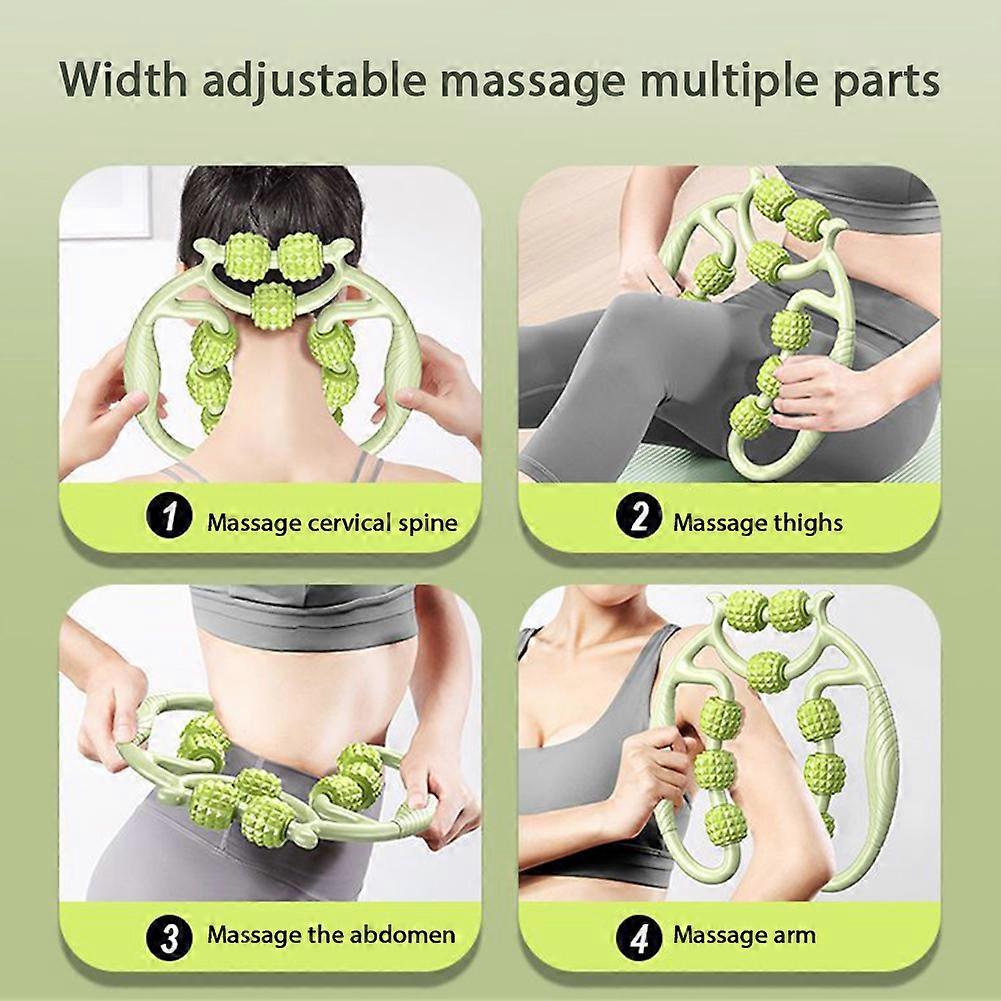 Circular Leg Clamp, Yoga Circular Muscle Roller for Deep Tissue ...