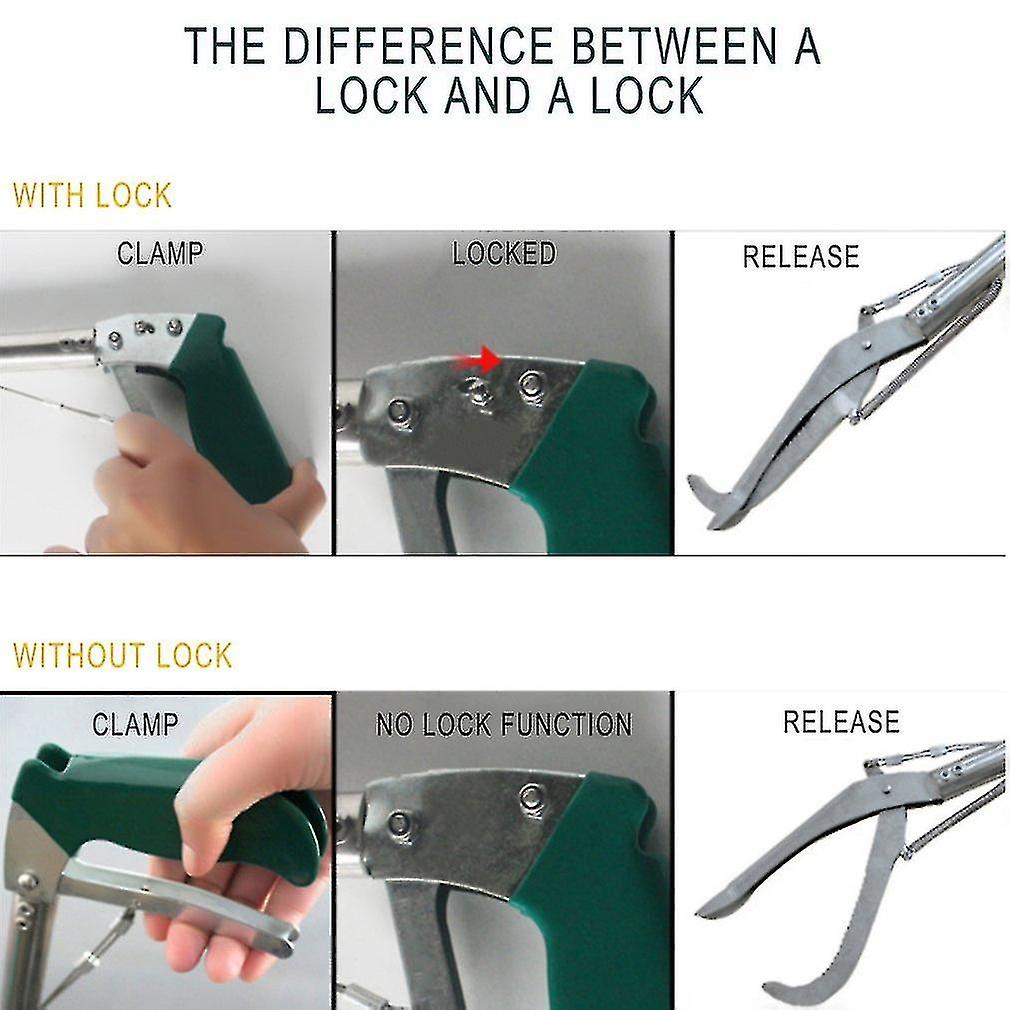 Snake Clamp 70cm Handle Tongs Catcher Stick Reptile Stick Snake ...