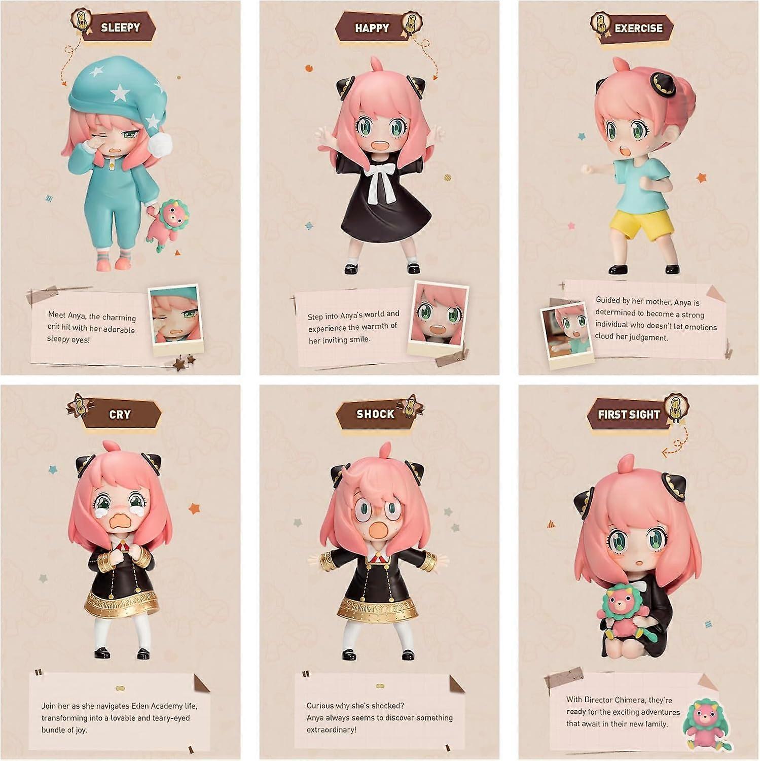 POP MART POP MART Spy Family Anya's Daily Life Series | Fruugo UK