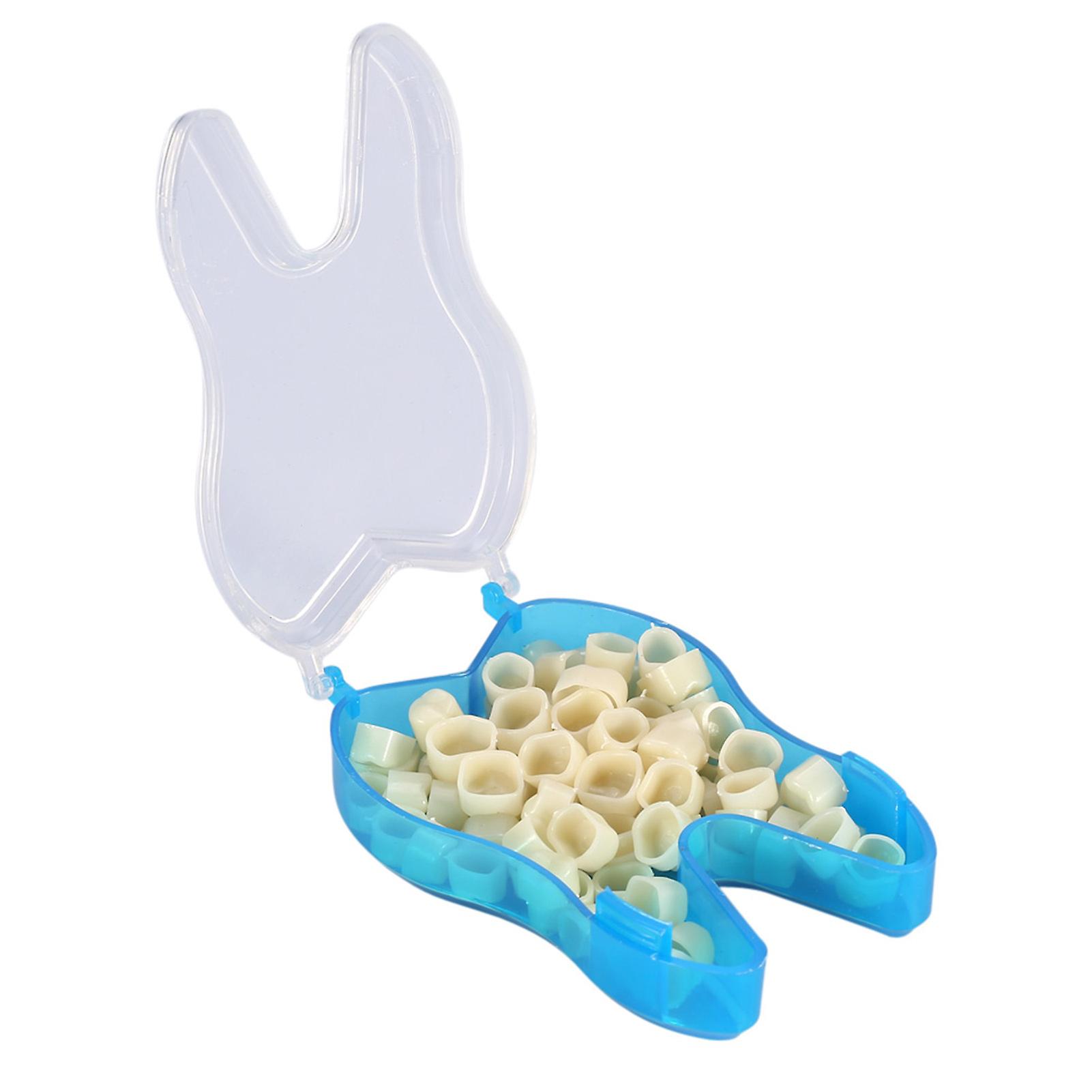 50Pcs/Box Dental Front/Back Teeth Temporary Realistic Oral Care Resin ...