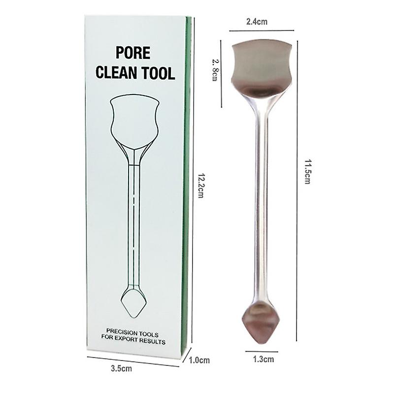 Stainless Steel Pore Clean Tool Blackhead Pimple Acne Pustule Face ...