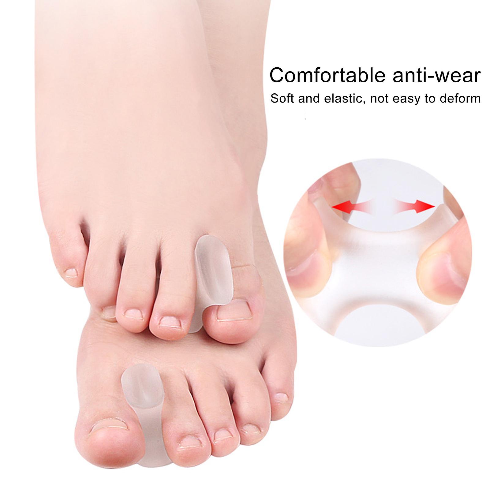 6 Pairs Toe Separator Straighten Crooked Toes Overlapping Toes Hammer ...