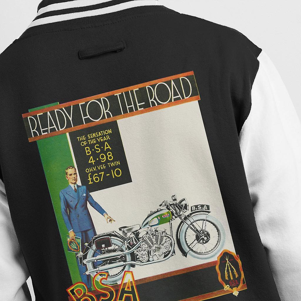 BSA Ready For The Road Men's Varsity Jacket | Fruugo US