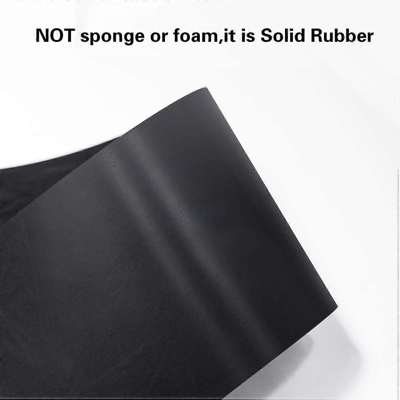 Neoprene Rubber Sheet Roll - 1/8 Inch Thick, 4 Inch Wide, 10 Feet Long ...