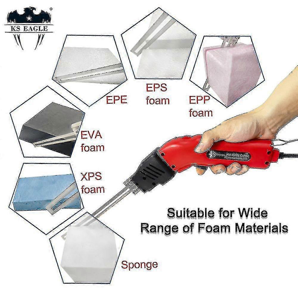 Electric Hot Knife Cutter Eps Foam Cutter Styrofoam Heat Cutting ...