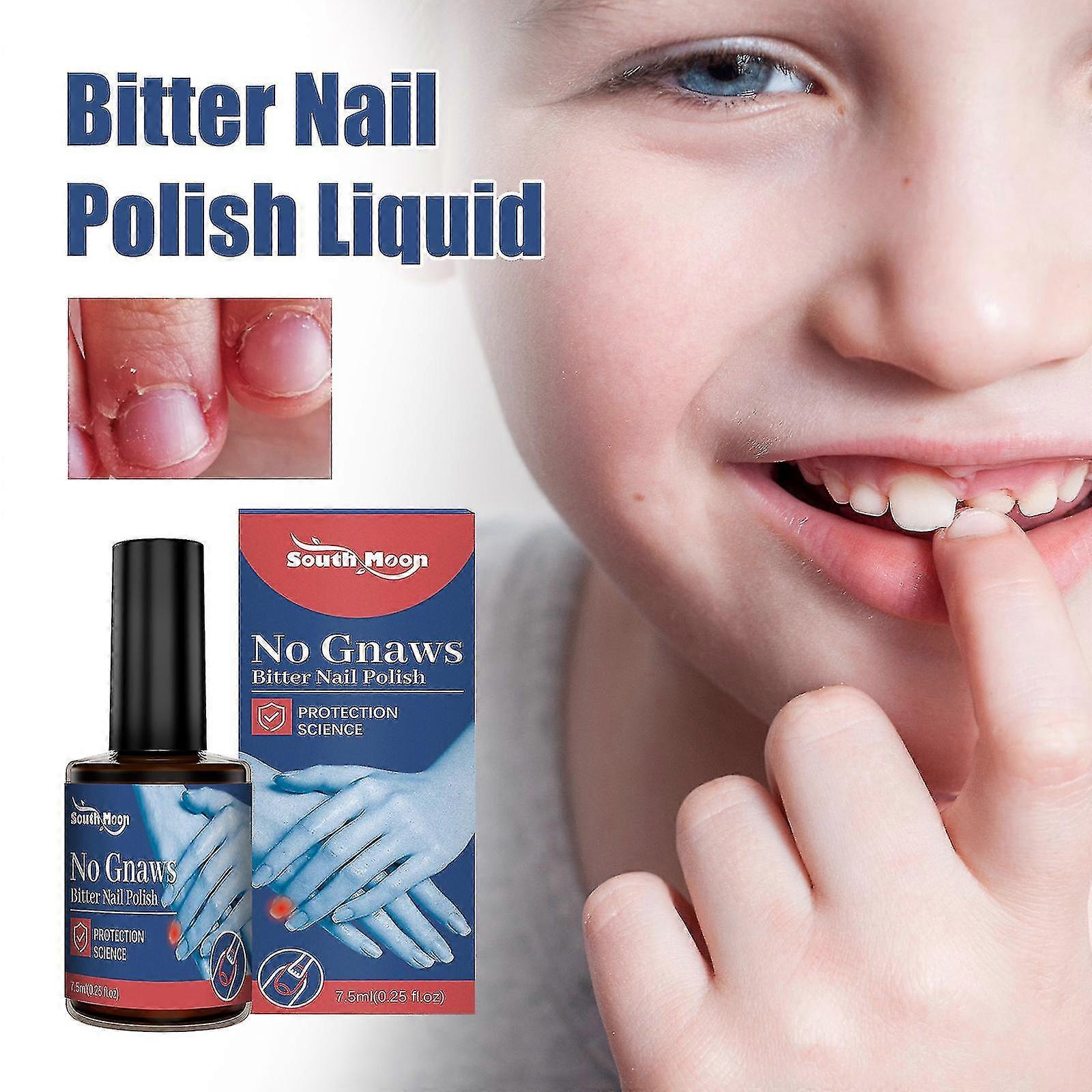 Anti-bite Nail Polish Effectively Stops Nail Chewing & Thumb Sucking 7 ...