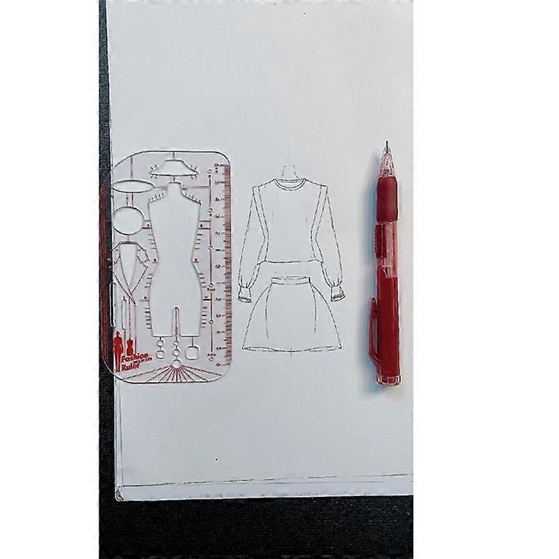 Sewing Ruler Quilting Ruler Fashion Drawing Ruler | Fruugo UK