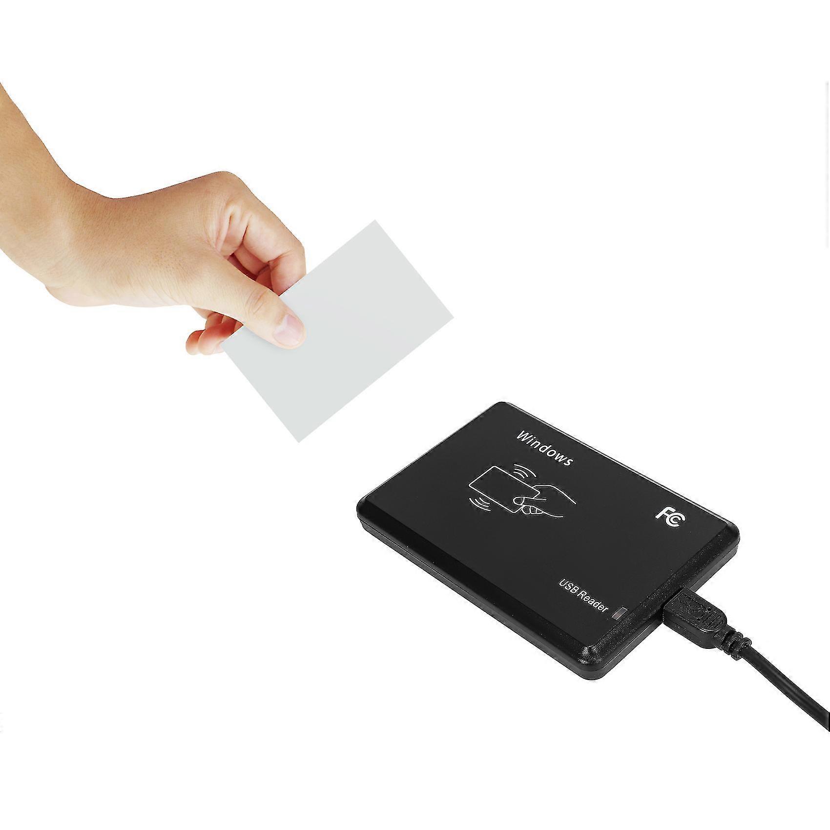 USB RFID DeskTop ID Card Reader Contactless Card Reader | Fruugo UK