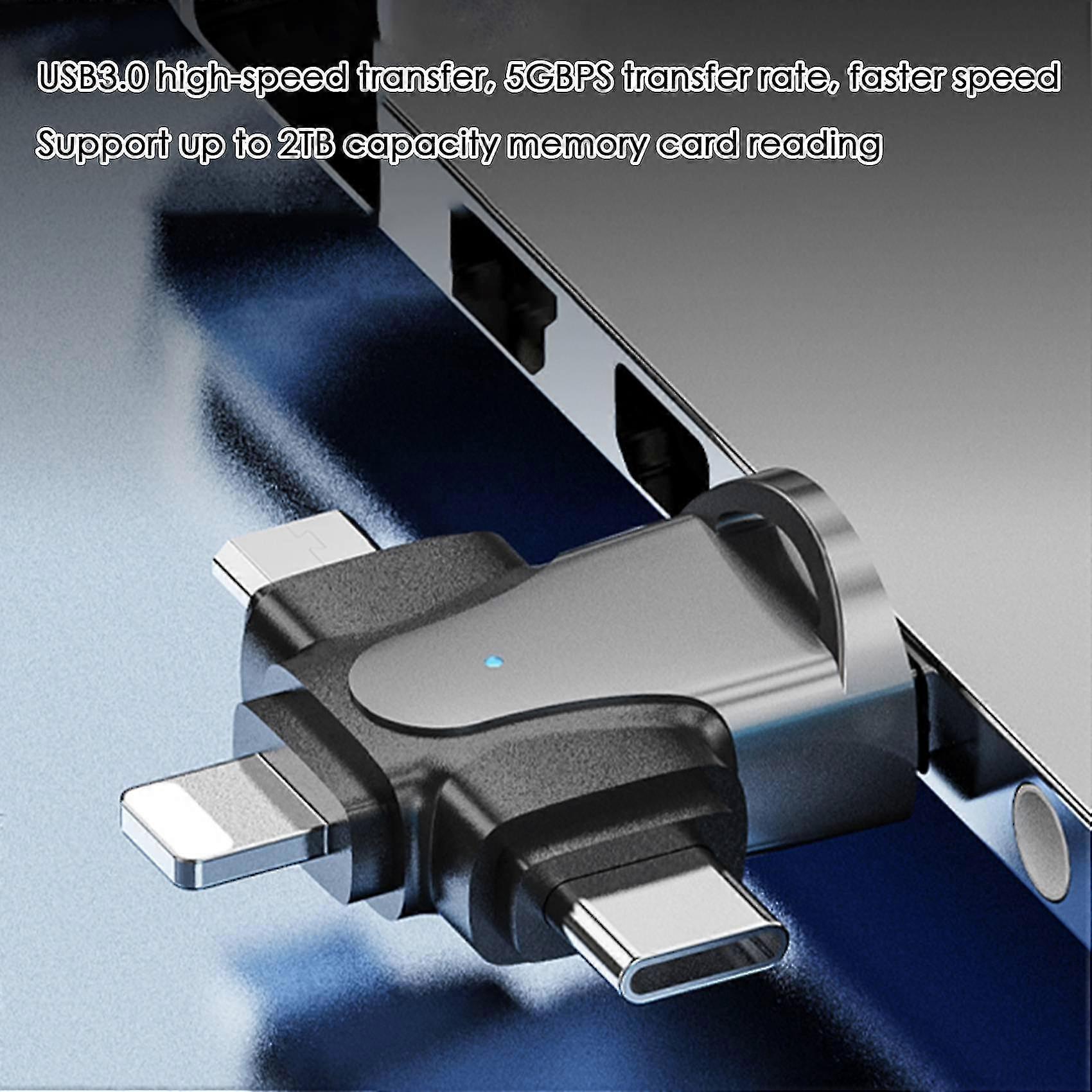 4 In 1 Multi-function Usb Flash Drive 64gb Memory Stick Mobile Phone ...