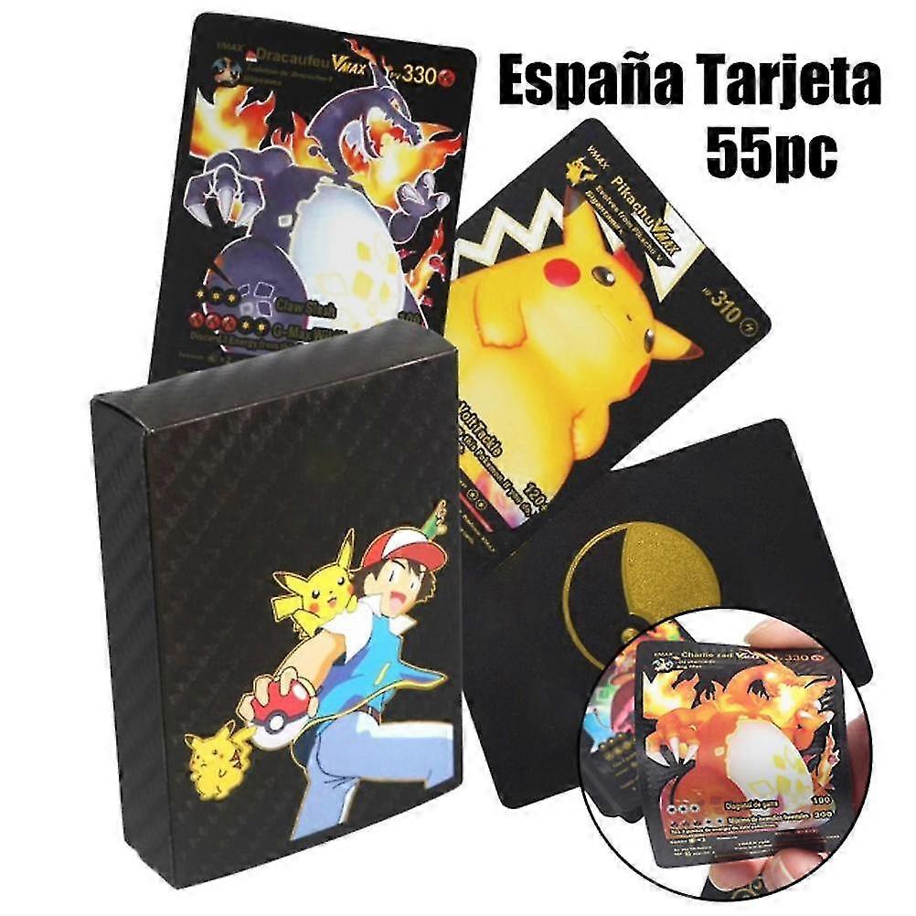 Kids Trading Cards Set - Cartoon Game Cards with Gold Foil ...