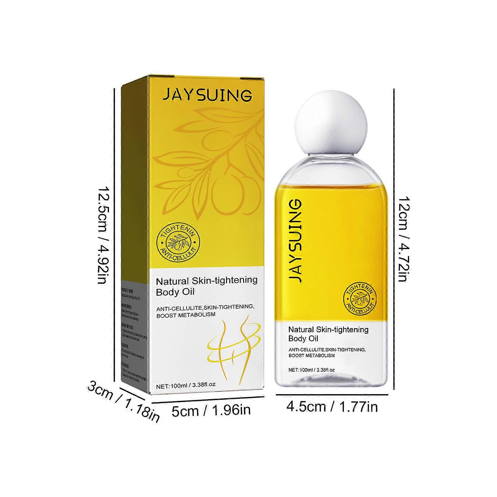 Anti-Cellulite Skin Tightening Belly Slimming Massage Oil, Achieve ...