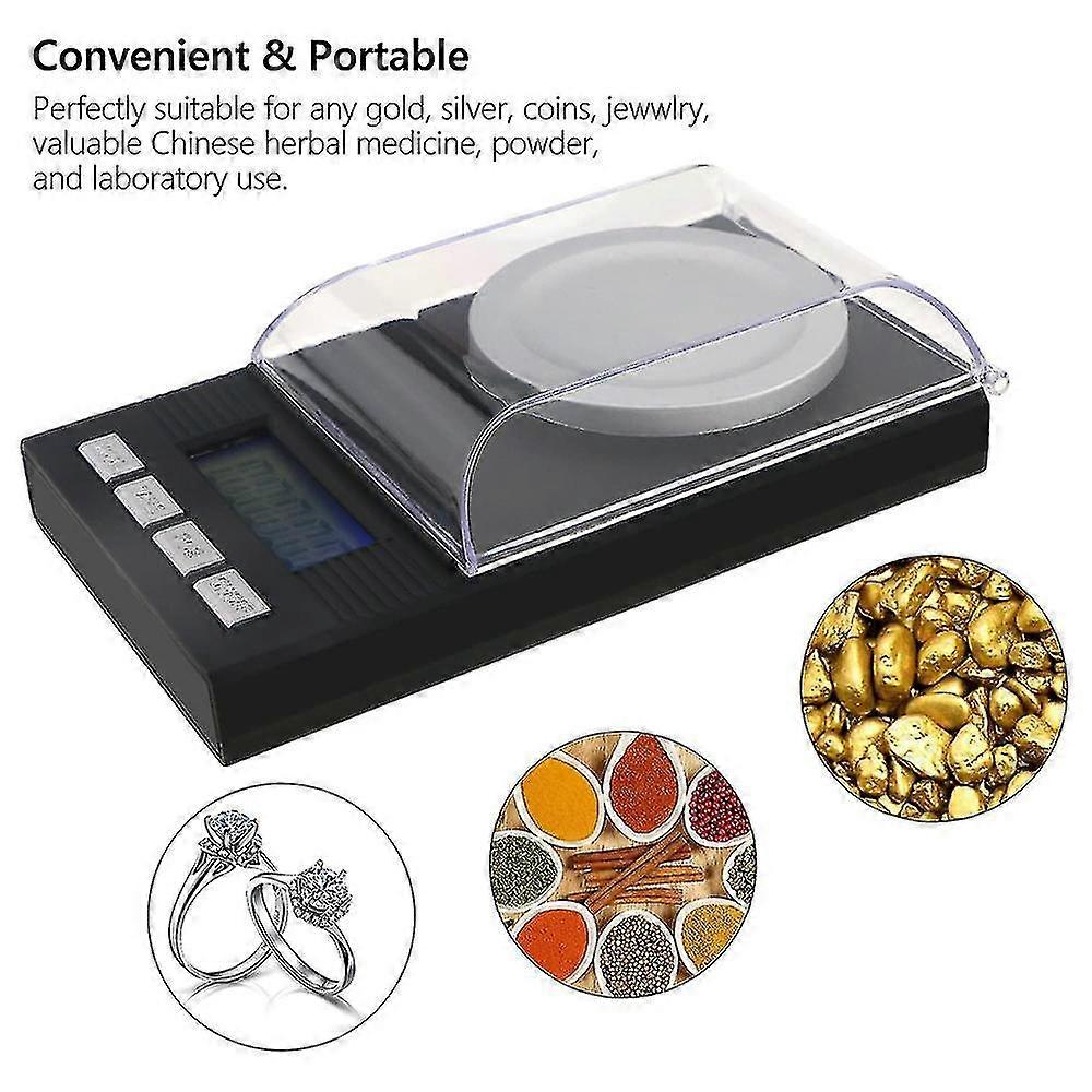Digital Milligram Pocket Scales 0.001g X 50g, Electronic Weighing ...