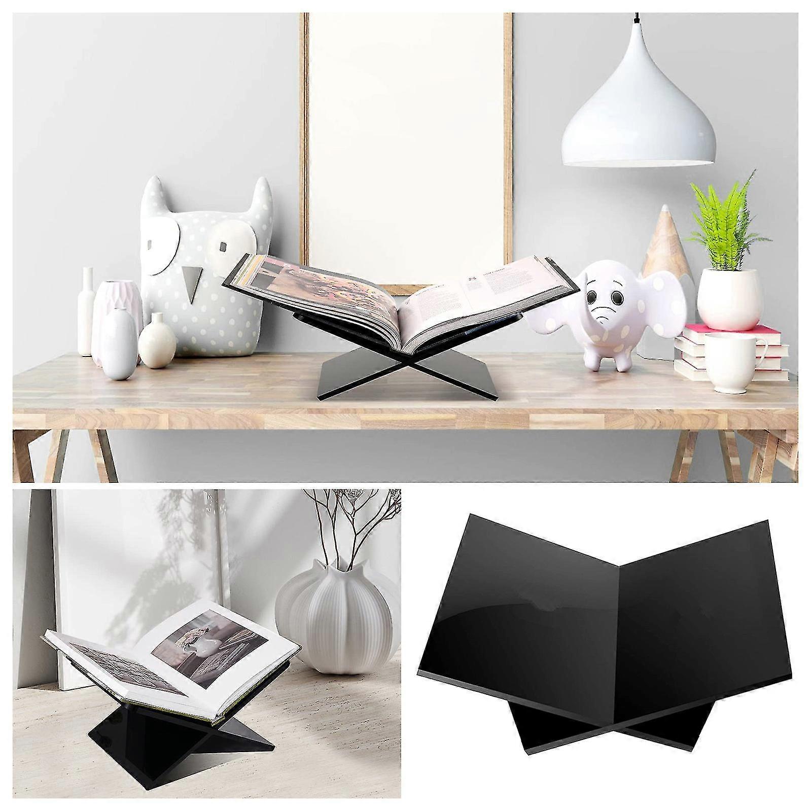 Reading Bookshelf X Shaped Easy To Clean Smooth Surface Fine ...