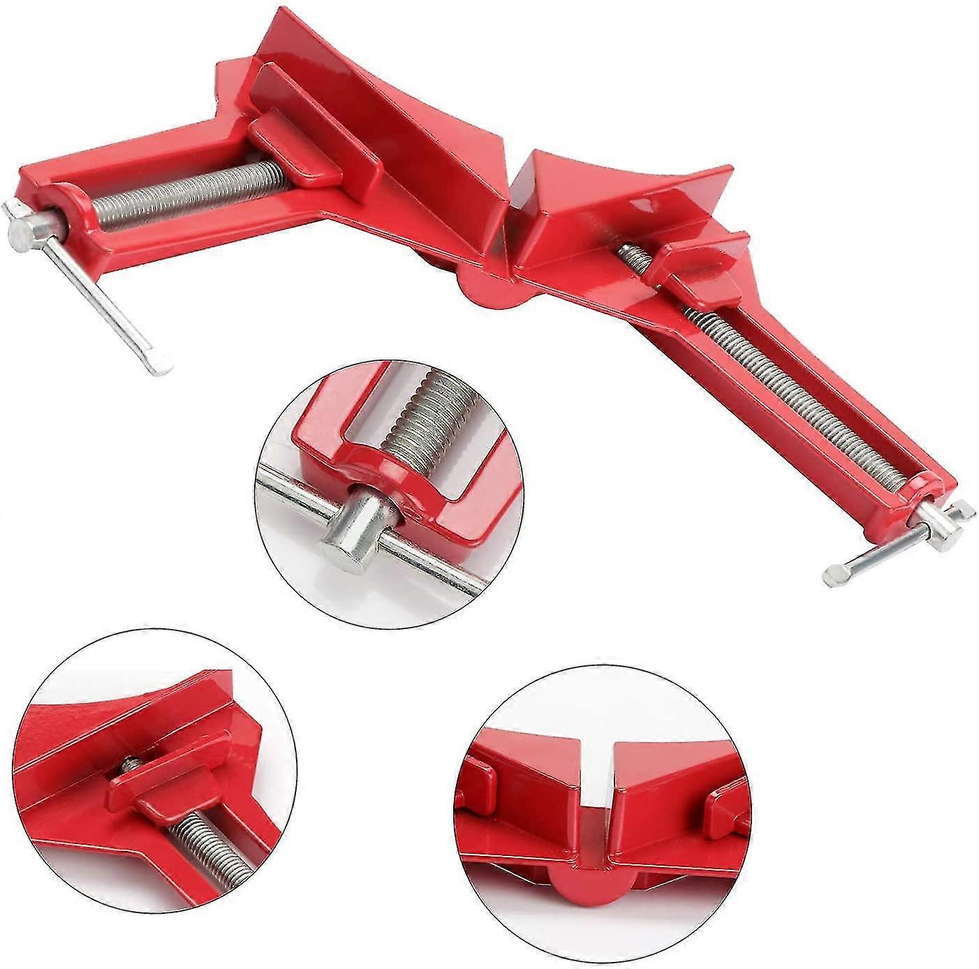 4 Pieces 90 Degree Right Angle Clamp, Right Angle Clamp Adjustable ...