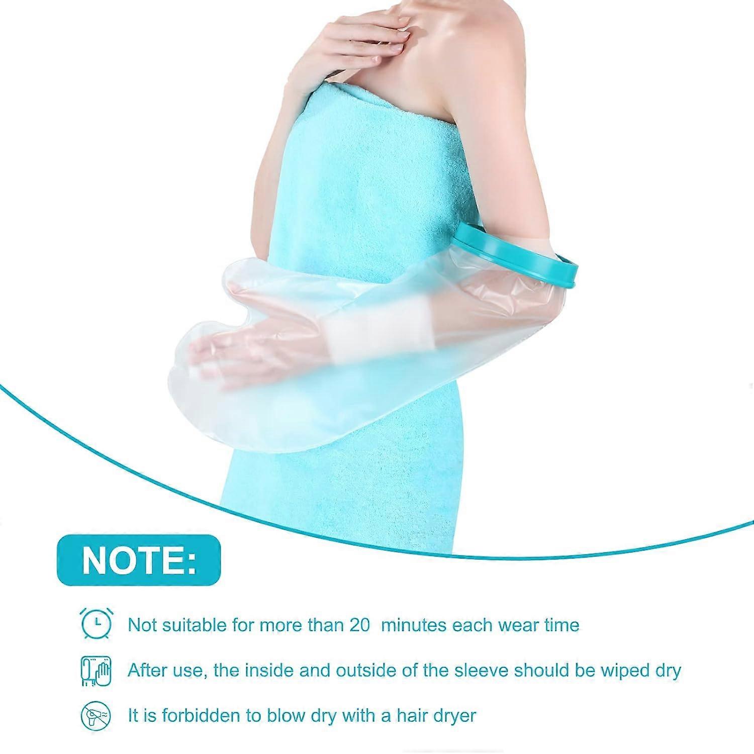 Adult Arm, Protection Waterproof Bandage For Broken Wrist, Plaster ...