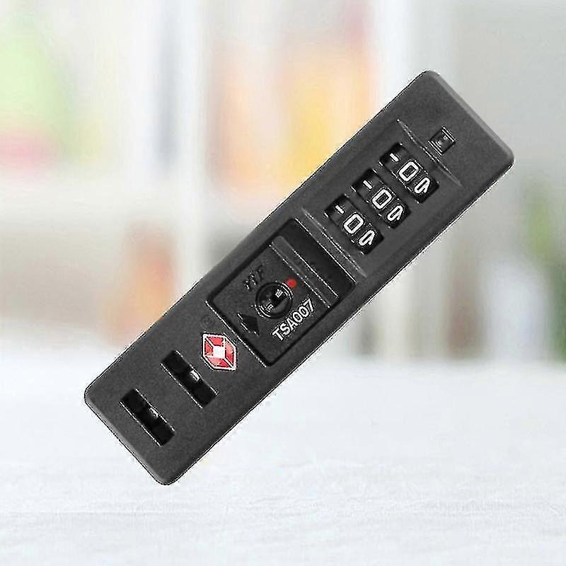 Portable Tsa Customs Code Lock Pc Luggage Lock Built In Sunk Lock Anti ...