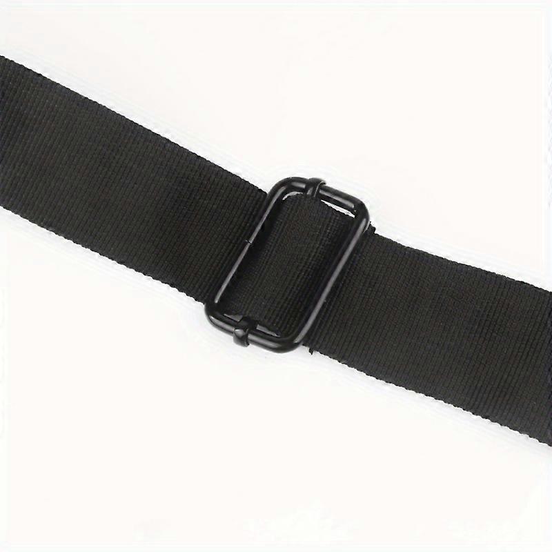 Black Adjustable Shoulder Bag Strap With Double Hooks For Canon/Nikon ...