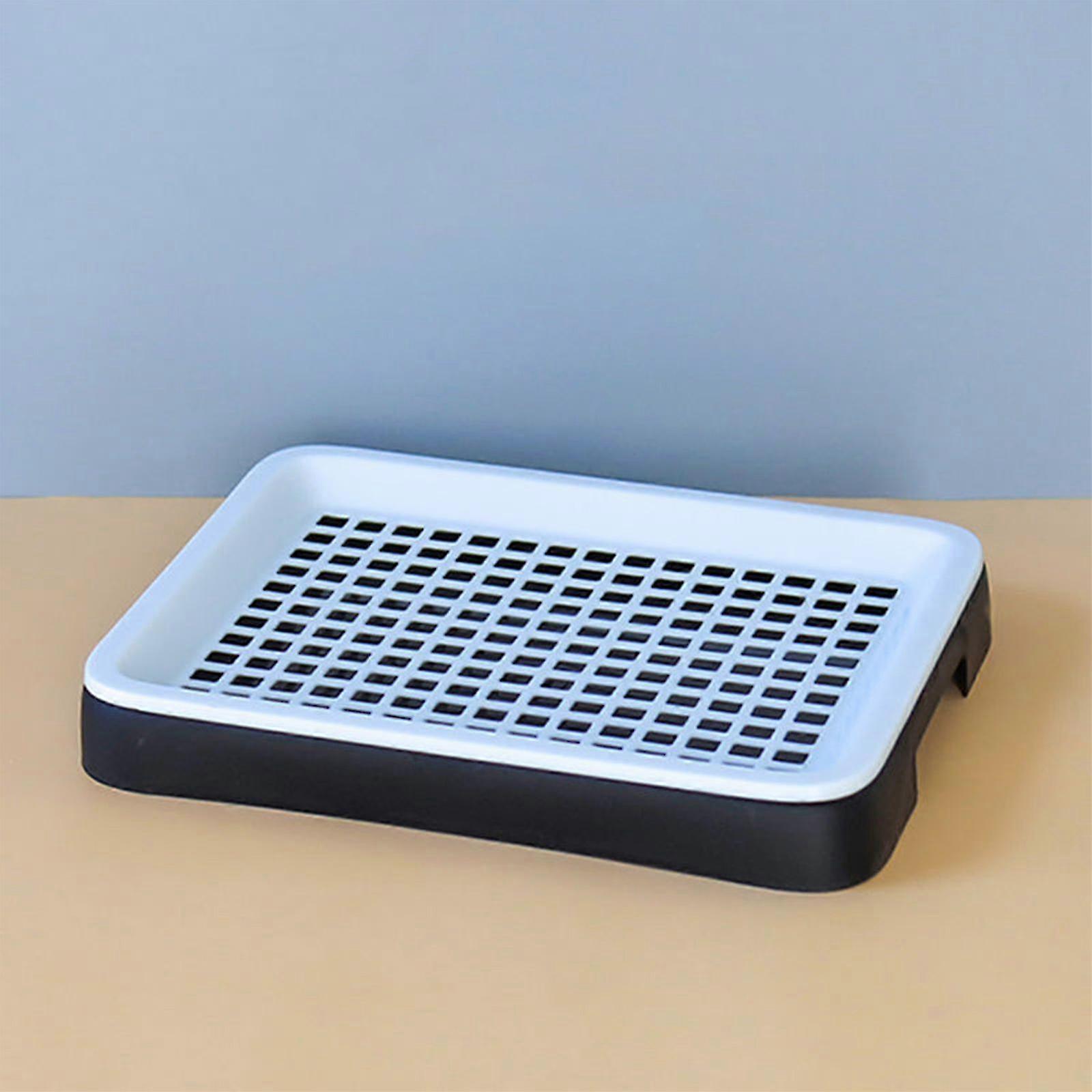 Rabbit Litter Box With Grate Guinea Pig Litter Pan For Cage Bunny ...