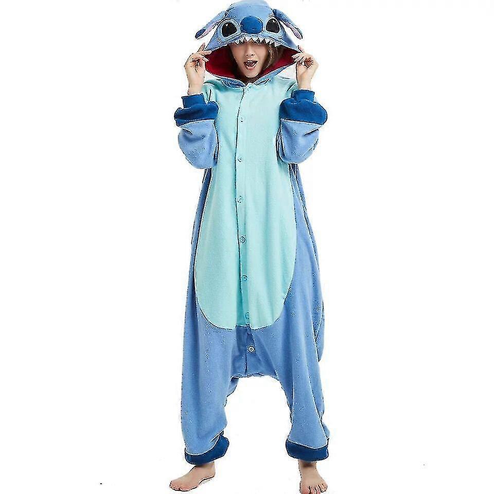Stitch Pajamas Animation Cartoon Pajamas Suit Jumpsuit | Fruugo UK