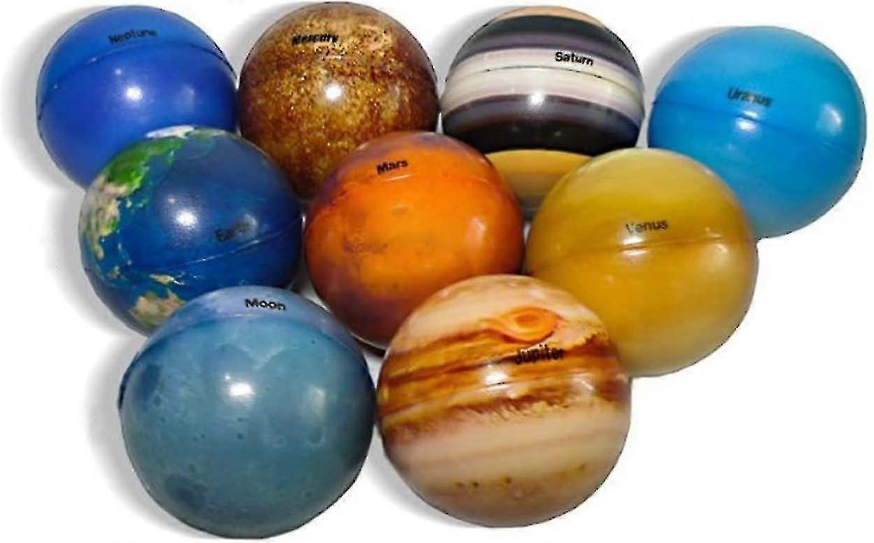 Stress Ball 10 Pieces Solar System Stress Balls For Kids | Fruugo UK