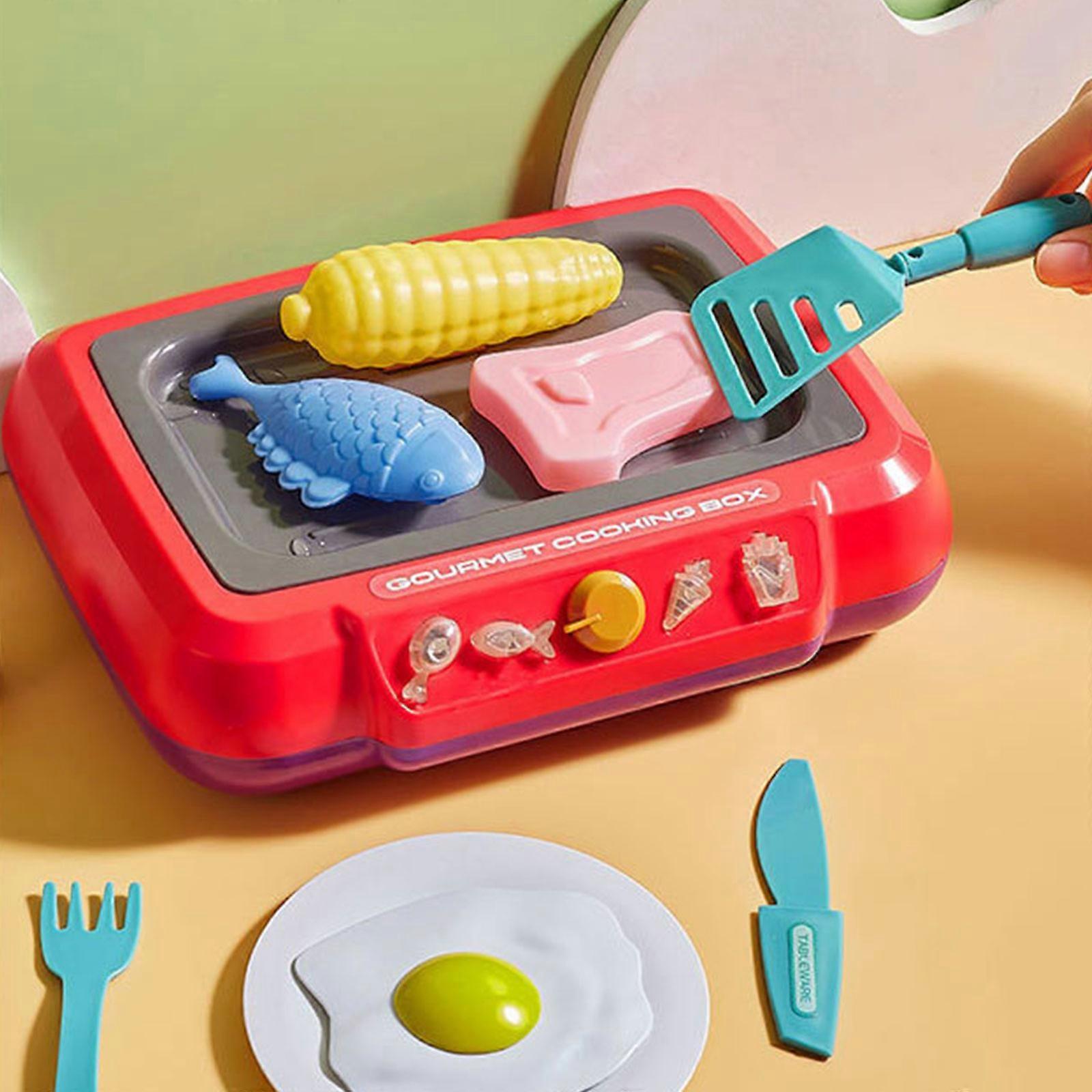 New Hot Simulation Gourmet Cooking Box Toy, Pretend Play Gourmet ...