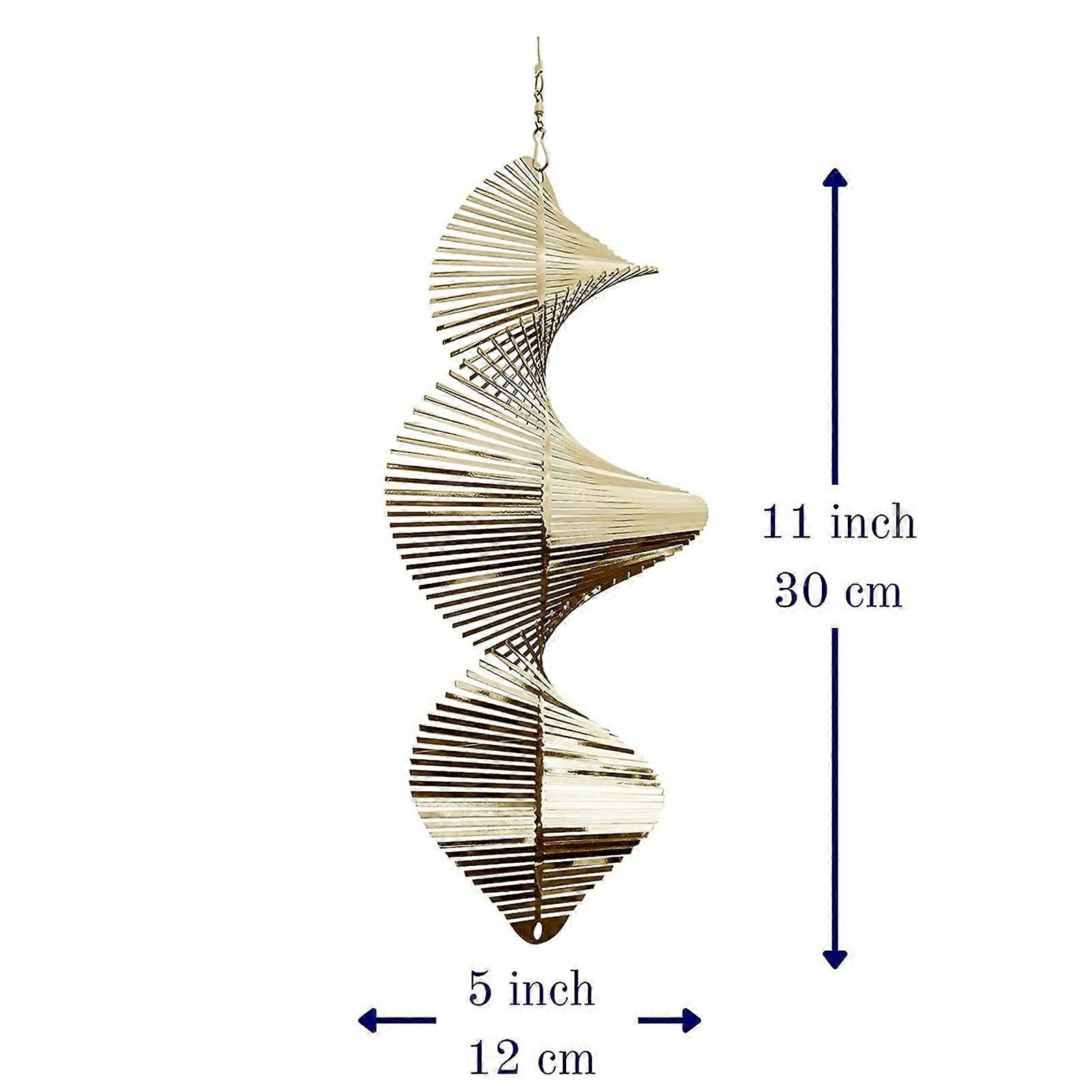Spiral Wind Spinner Decoration Weather-proof Indoor Outdoor Window ...