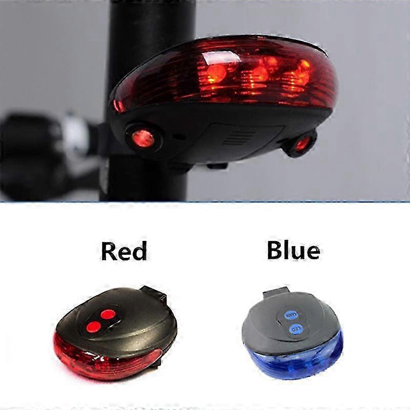 4x Bike Tail Light USB Rechargeable LED Bright Rear Red Bike Light ...
