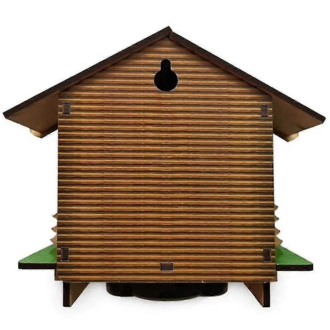 Weather House Forest Weather House With Man And Woman Wood Chalet ...