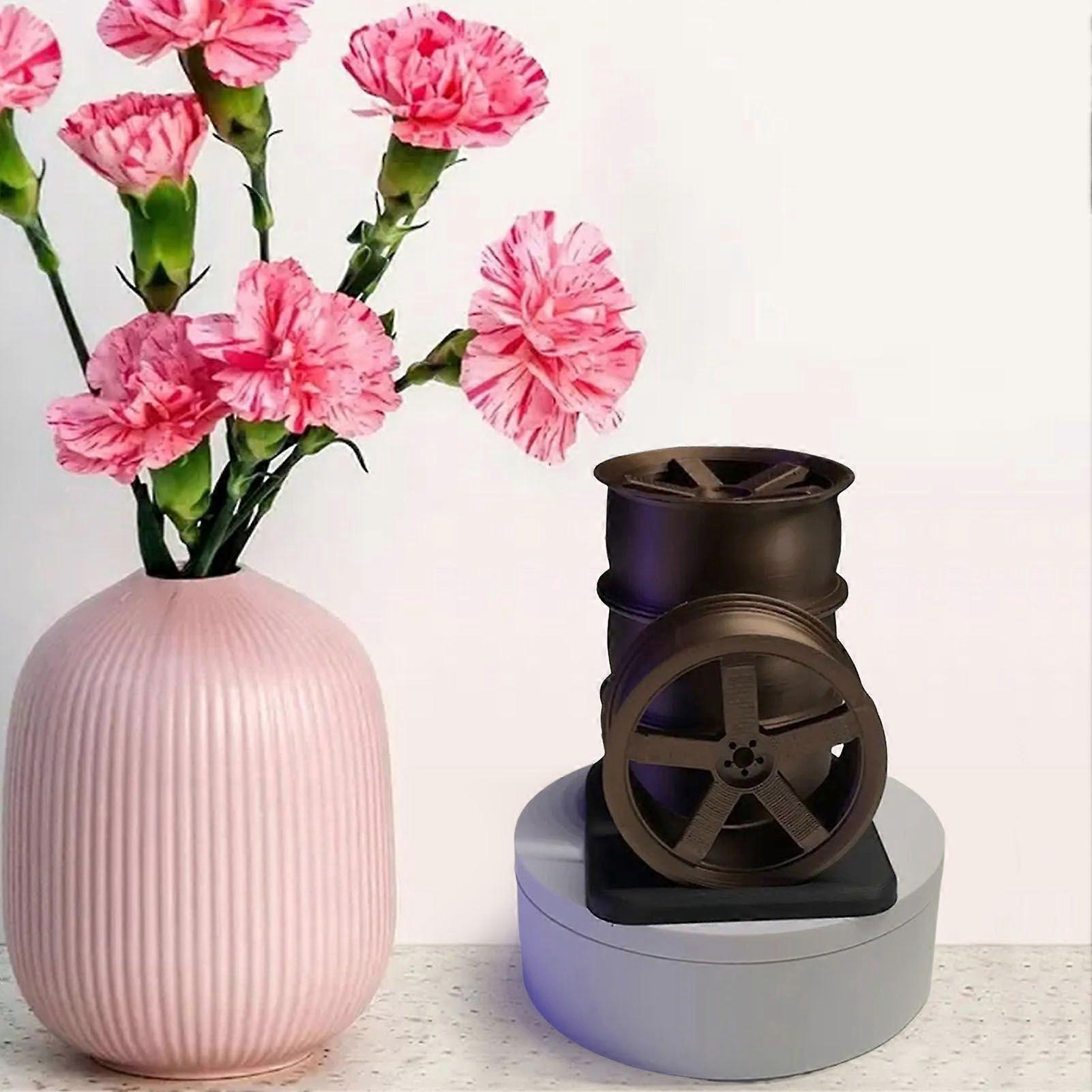 Car Hub Pen Holder 3D Printed Desktop Ruler And Pencil Organizer Office ...