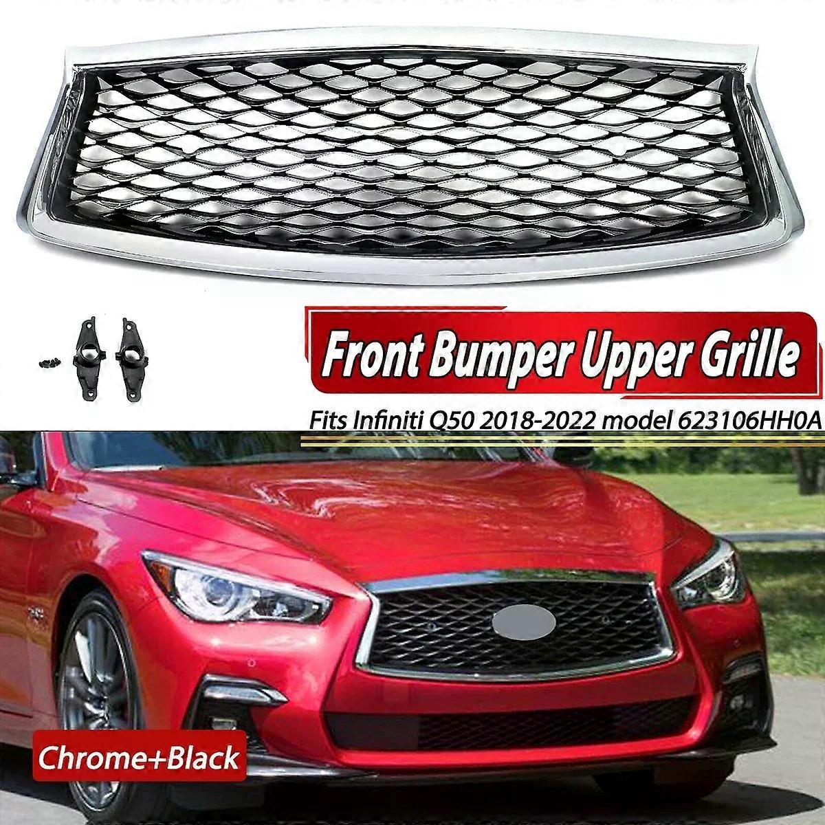 For 2018 -2022 Infiniti Q50 Q50SCar Front Grille Racing Grill ...