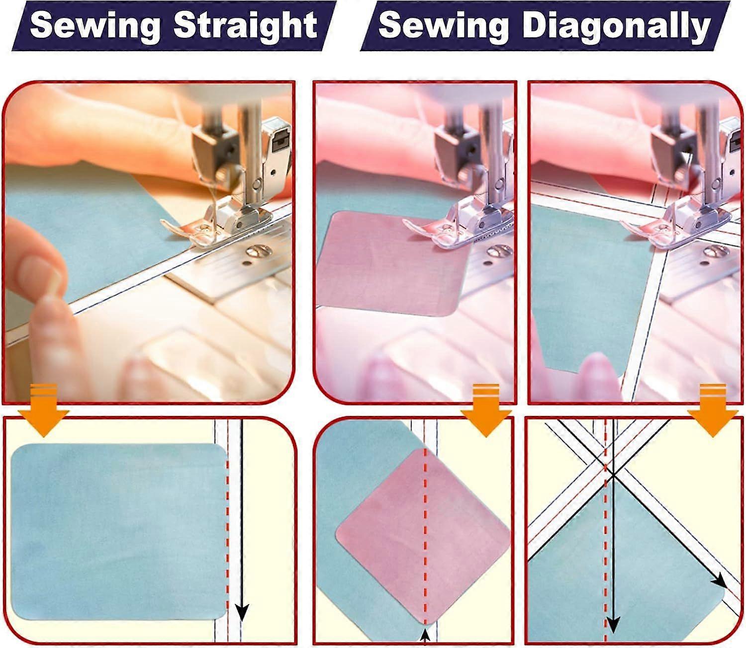 1/4 Seam Diagonal Seam Tapes - 10Yard Each Roll Sewing Basting Tape for ...