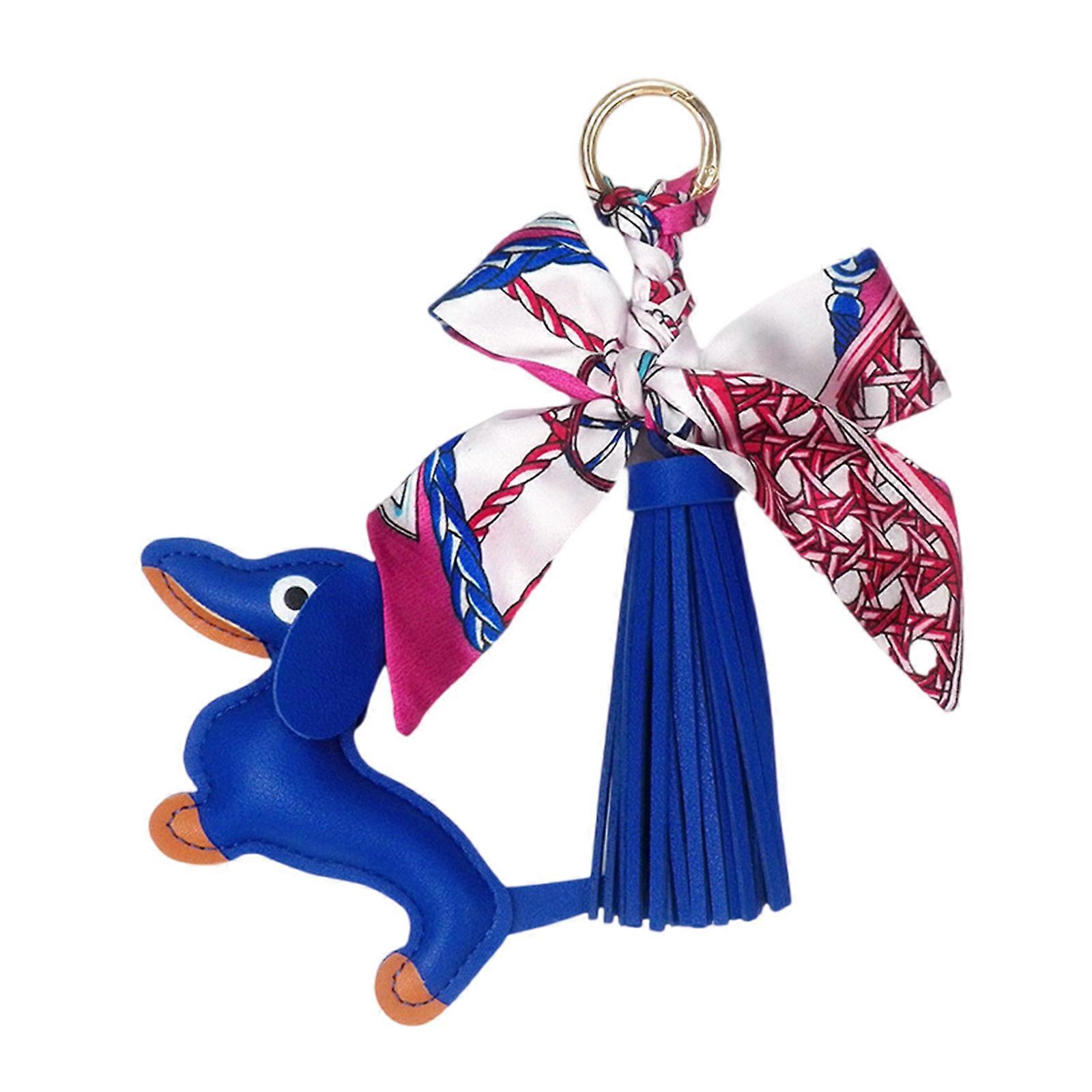 Fashionable Dachshund Keyring Elegant Key Holder Dog Bag Ornament ...