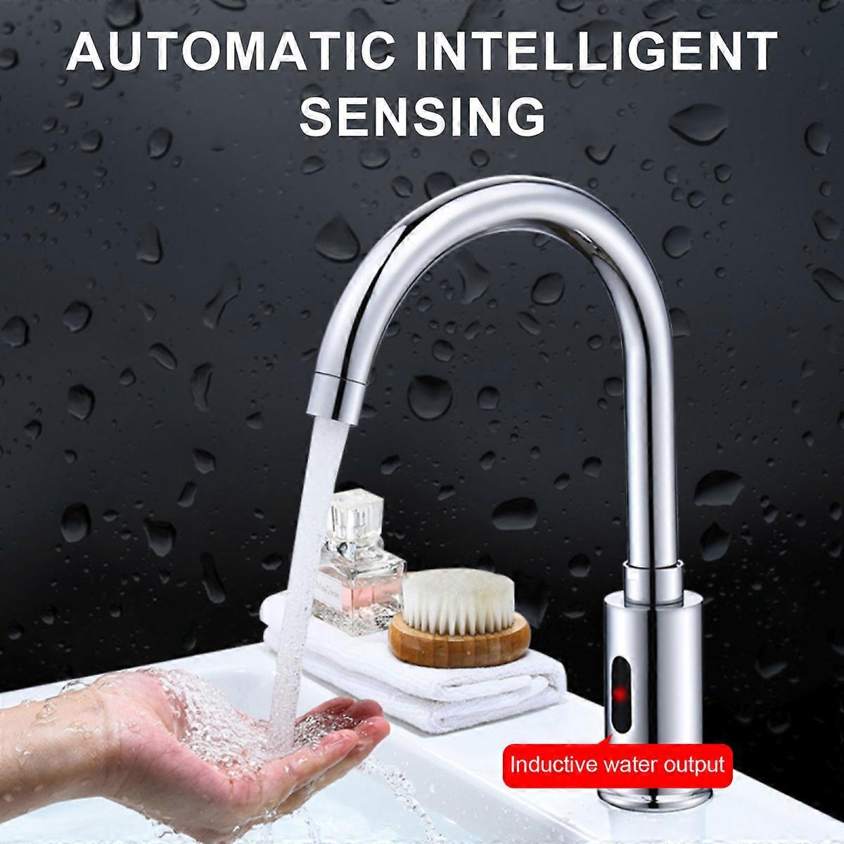 Automatic induction faucet hot and cold water output induction type ...