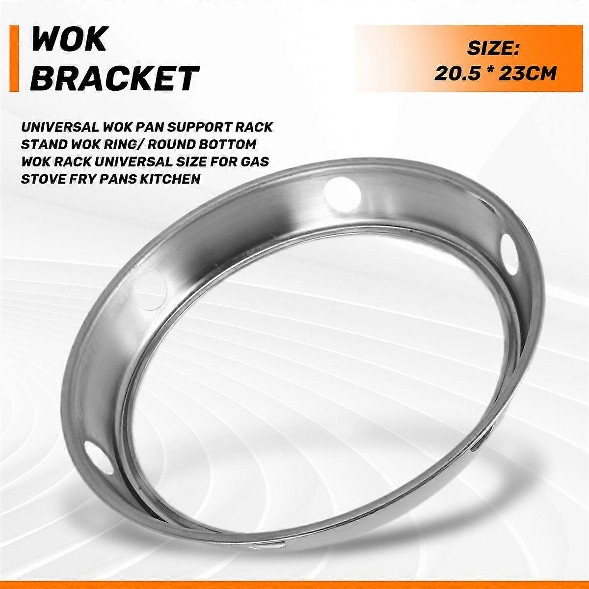 Universal Wok Pan Support Rack Stand Wok Ring/ Round Bottom Wok Rack ...