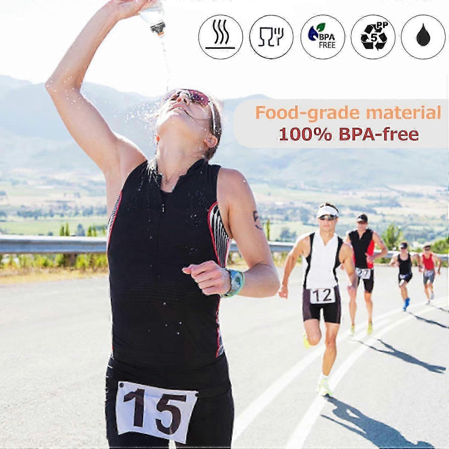 BPA Free Water Bottles Flask Leakproof for Running Hydration Belt Fanny ...