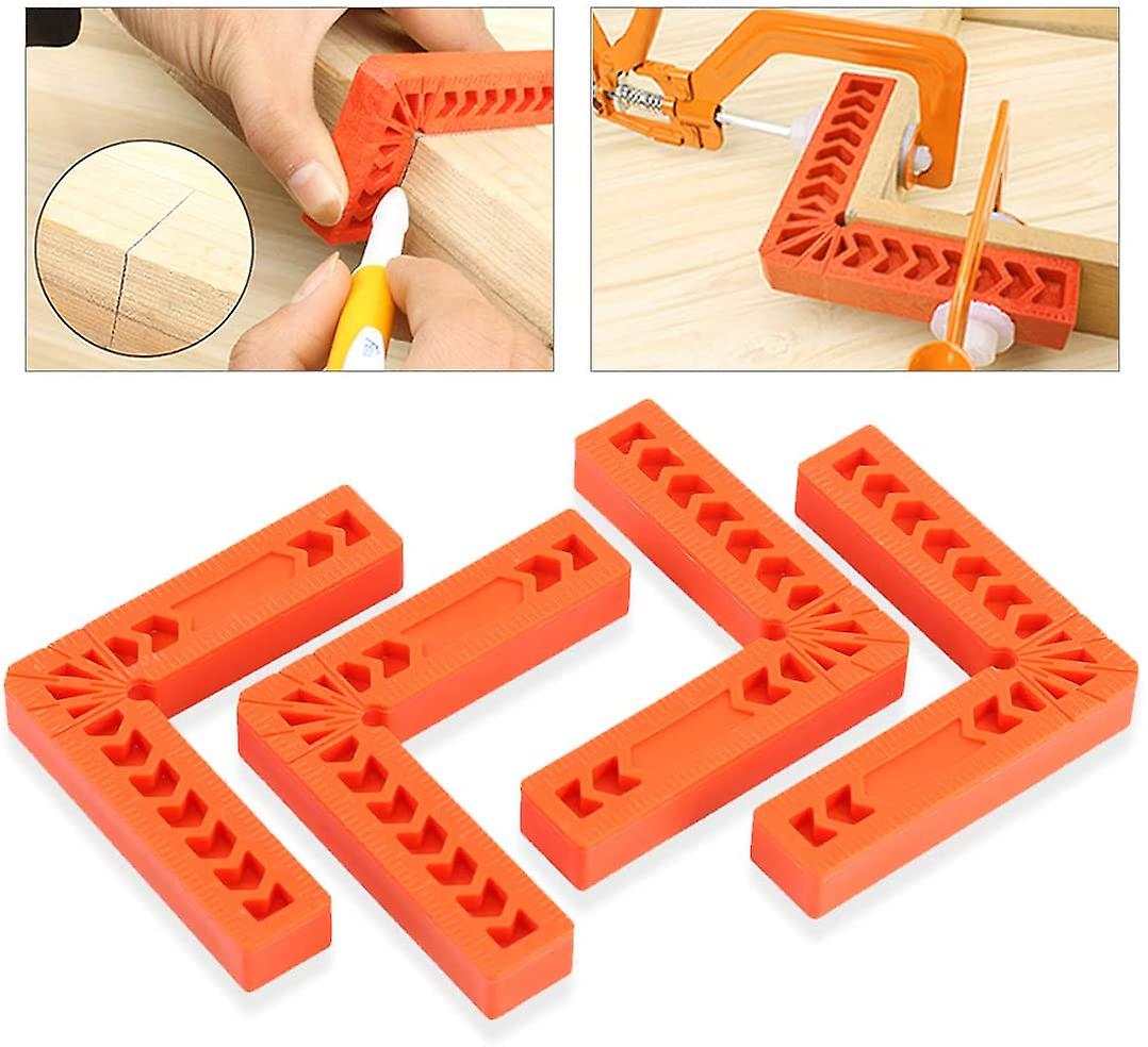20244pcs 100mm 90 Degree Positioning Square Right Angle Corner Clamps ...