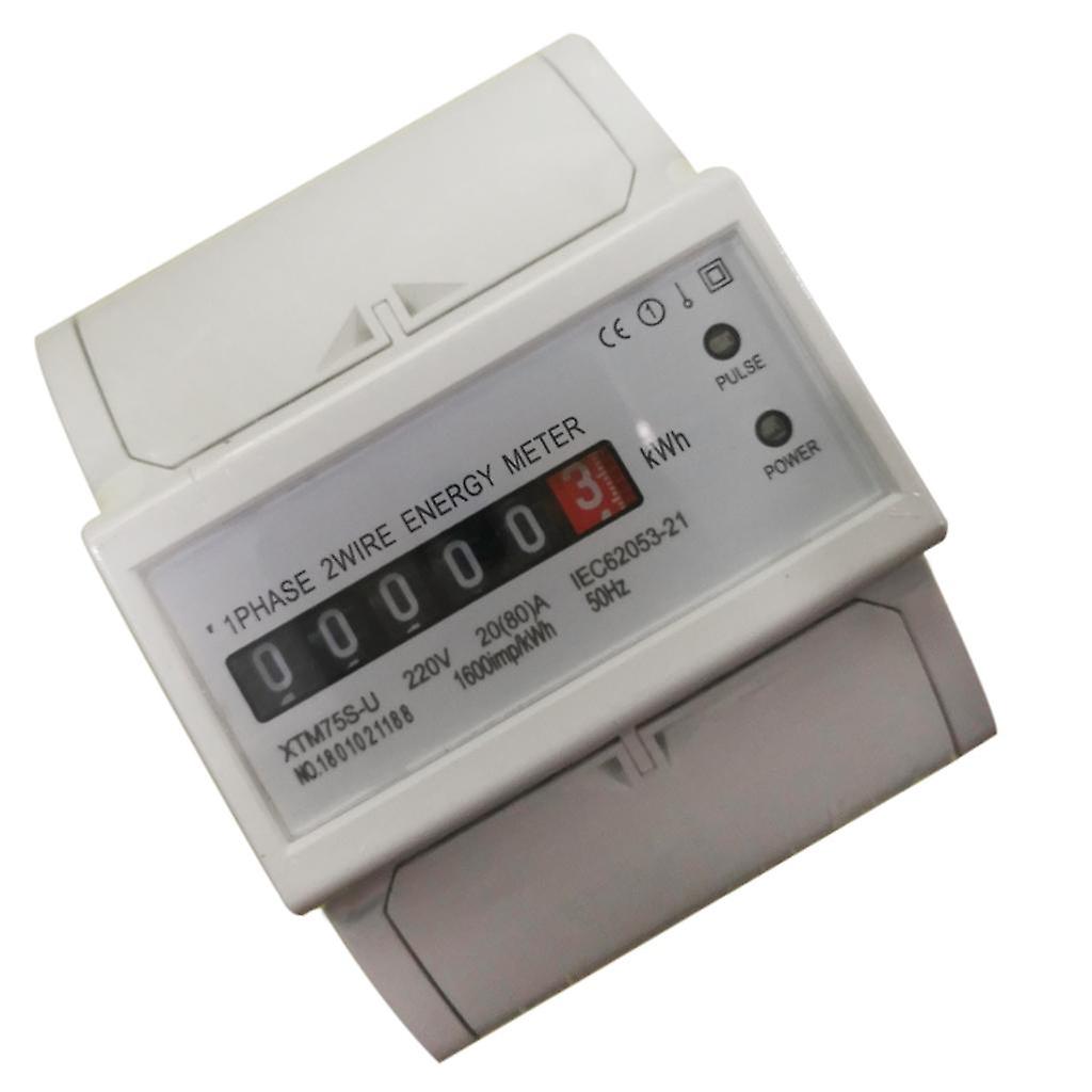 Meters Digital Electrical Wattmeters Power Power Din-rail Meter - 1 ...