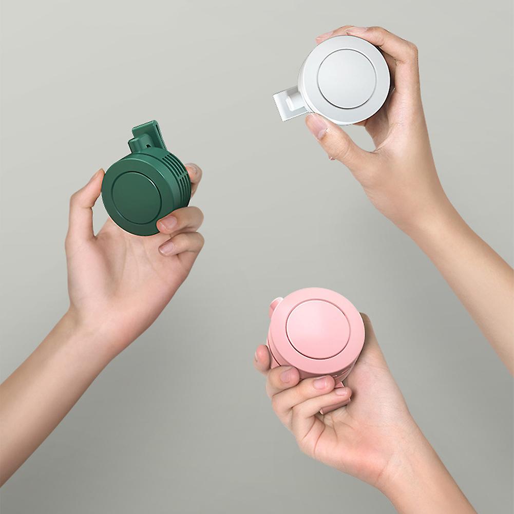 Mini Clip-on Small Fan Very Quiet 3 Speed Levels Wearable Clip On Body ...
