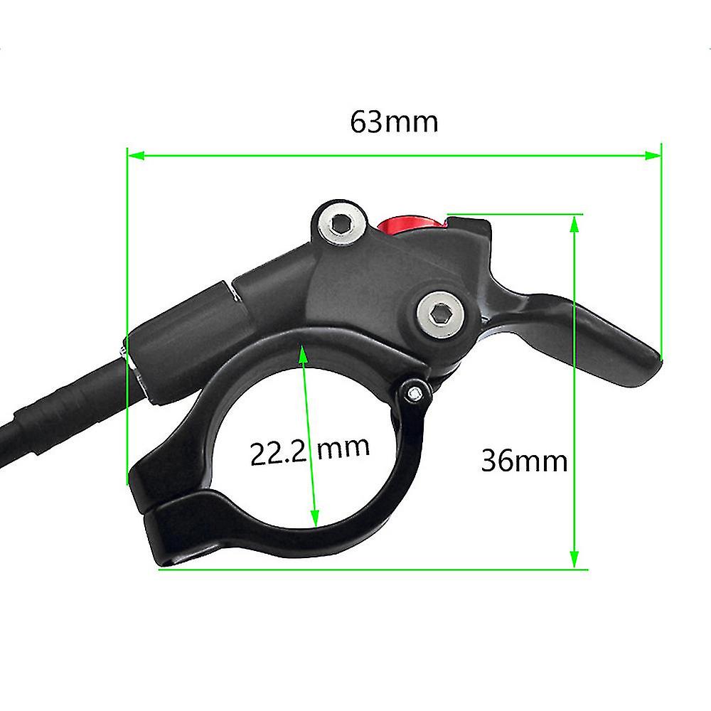 Bike Remote Lockout Lever Cable Control Front Fork Switch Air Fork Wire ...