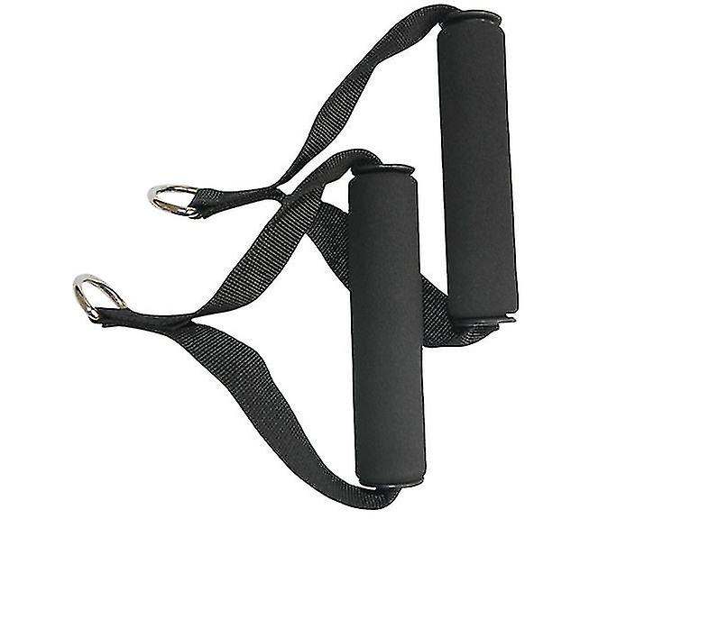 Resistance Band Handles, Ergonomic Gym Handles With Upgraded Tpr Waffle ...