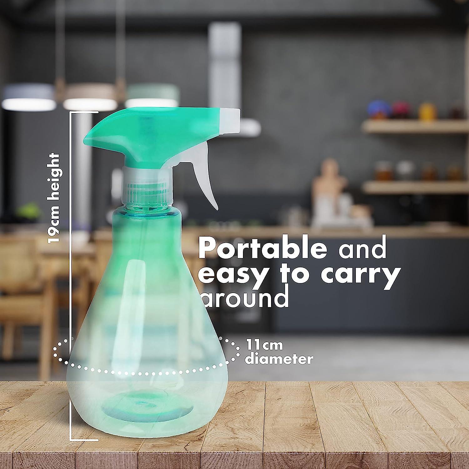 Spray Bottle Empty Plastic Spray Liquid Sprayer Reusable & Refillable ...
