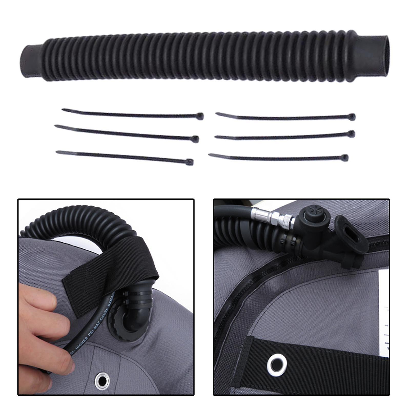 Diving BCD Inflator Hose Corrugated BC Airway Hoses Pipe 14inch | Fruugo UK