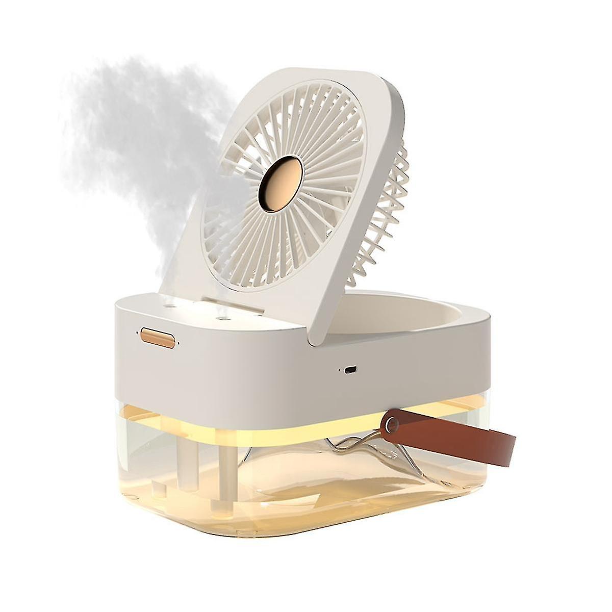 Fan Humidifier Portable Fan Air Cooler Air Humidifier Usb Fan Desktop ...
