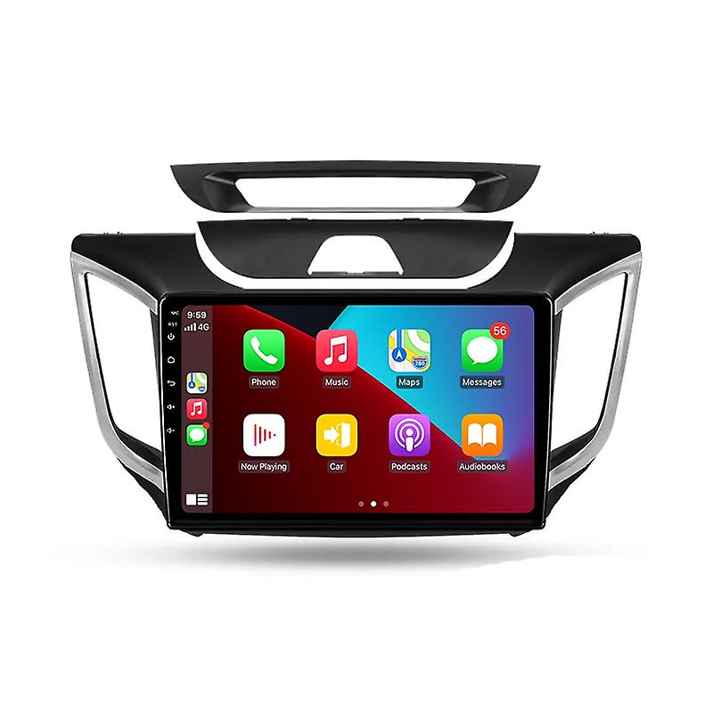 Wireless CarPlay Android Auto Radio for Hyundai Creta IX25 2015 - 2019 4G Car Multimedia GPS ...