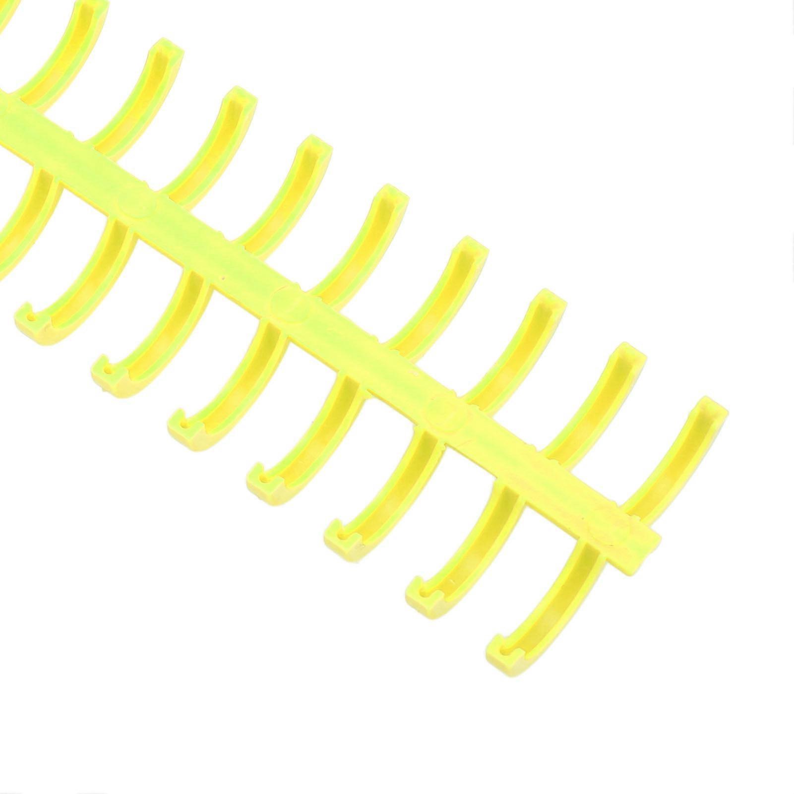 10Pcs Binding Spines Spirals Coils Combs 30 Holes Plastic Strip for ...
