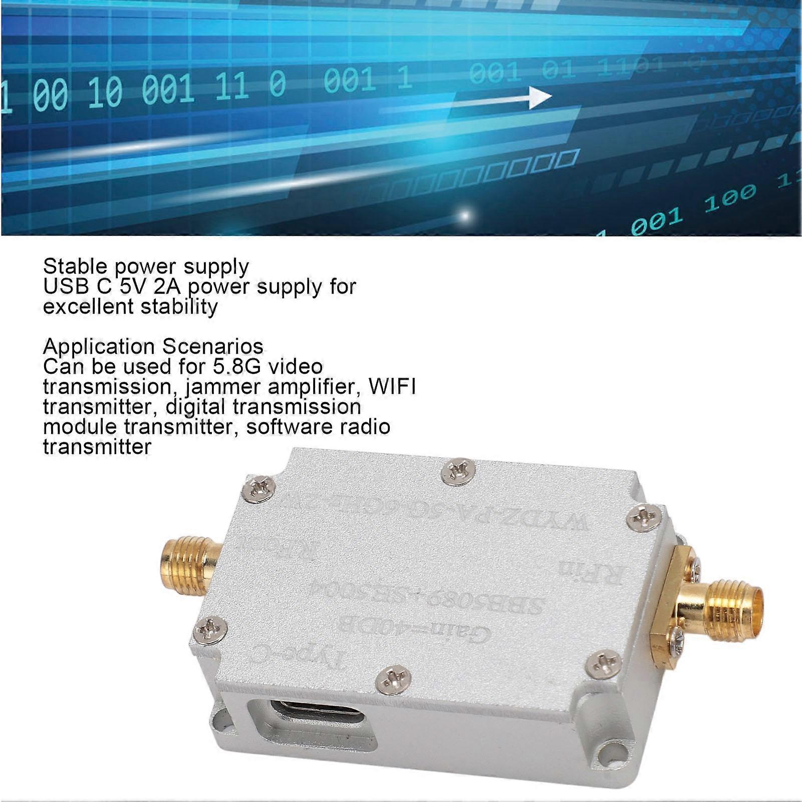 5G?6GHz 2W RF Power Amplifier SBB5089 SE5004 High Gain Low Noise ...