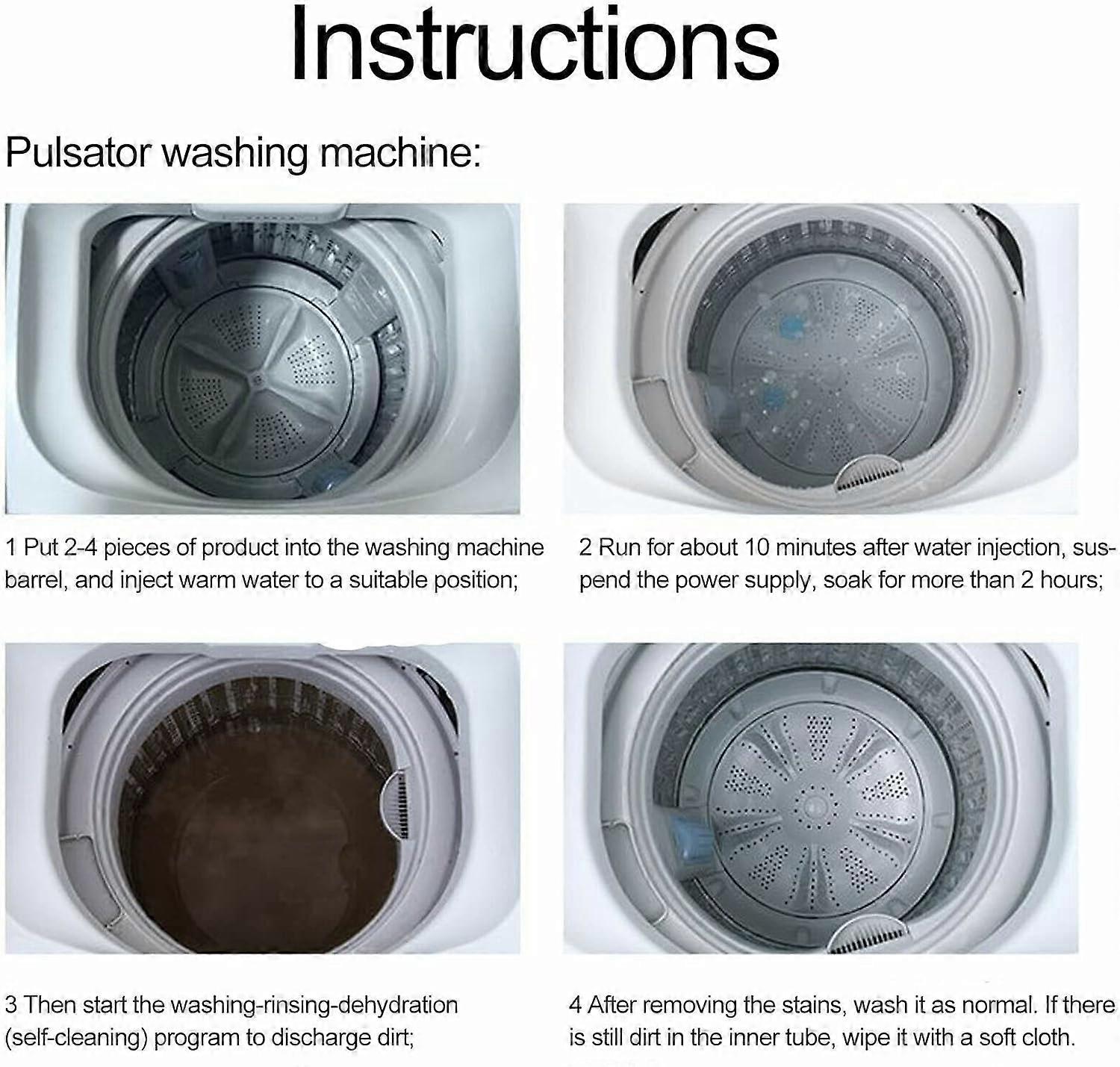 Finally Fresh Washing Machine Cleaner Descaler - Heavy-Duty Deep Clean ...