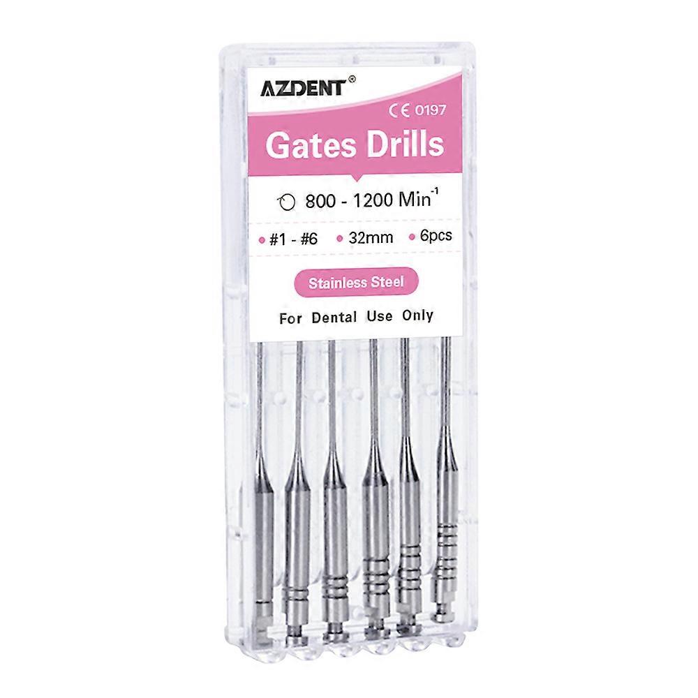 Fsw Azdent 5 Boxes Dental Endodontic Drill Gates Glidden Drill Rotary ...